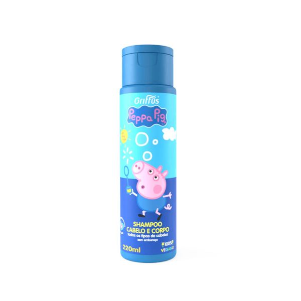 SHAMPOO GRIFFUS GEORGE/PEPPA 220ML CABELO/CORPO - lavagnoli