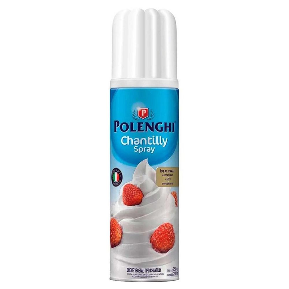 CREME CHANTILLY POLENGHI 250G SPRAY - lavagnoli