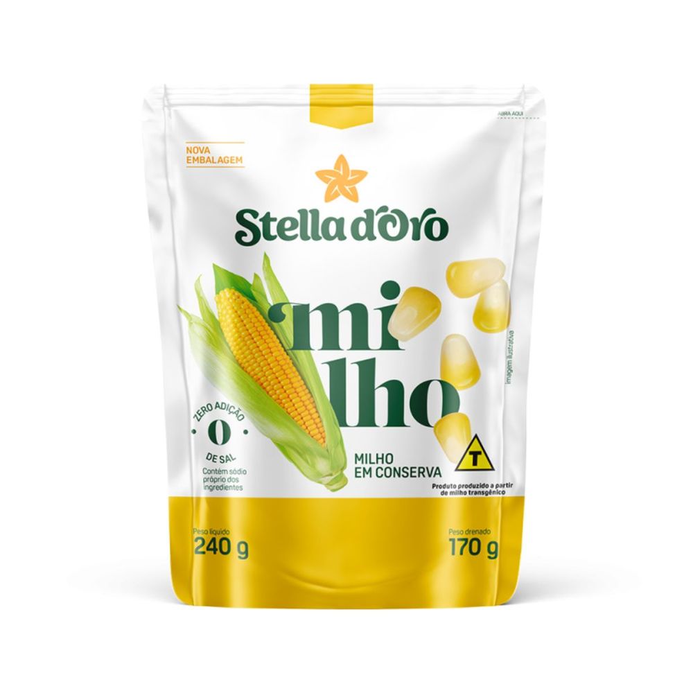 MILHO VERDE STELLA DORO SACHÊ 170G TRAD - lavagnoli