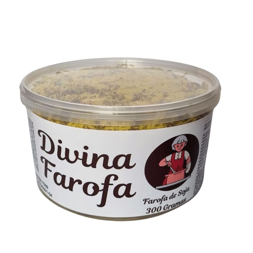 FAROFA SOJA DIVINA FAROFA 300G - lavagnoli