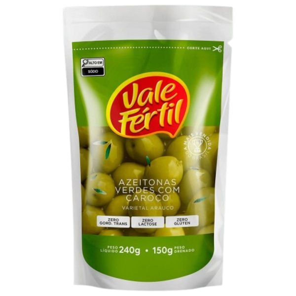AZEITONA VALE FÉRTIL SACHÊ 150G ARAUCO - lavagnoli