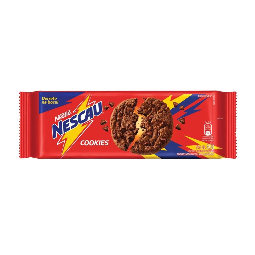 COOKIES NESTLE 60G NESCAU - lavagnoli