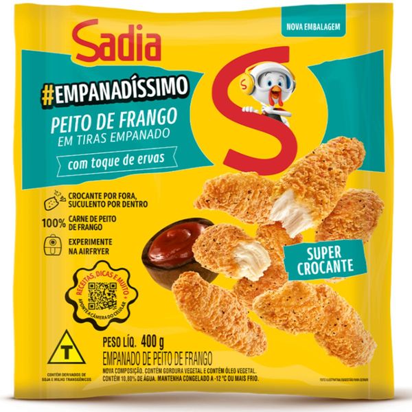 PEITO FRANGO SADIA EMP TEMP 400G - lavagnoli