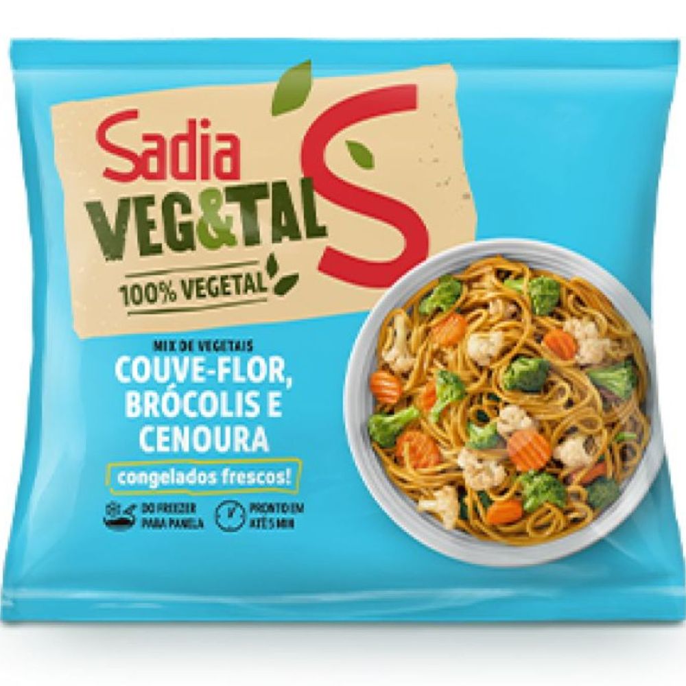 MIX VEGETAL SADIA VEG E TAL 300G CONGELADA - lavagnoli