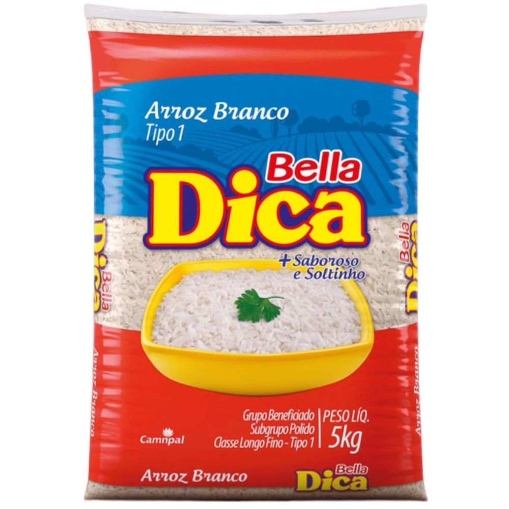 ARROZ BELLA DICA TP1 5KG - lavagnoli