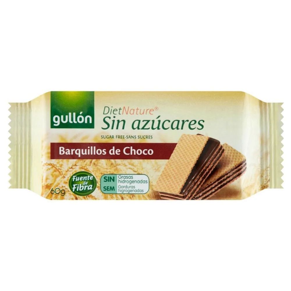 WAFER GULLON SUGAR FREE 60G CHOC - lavagnoli