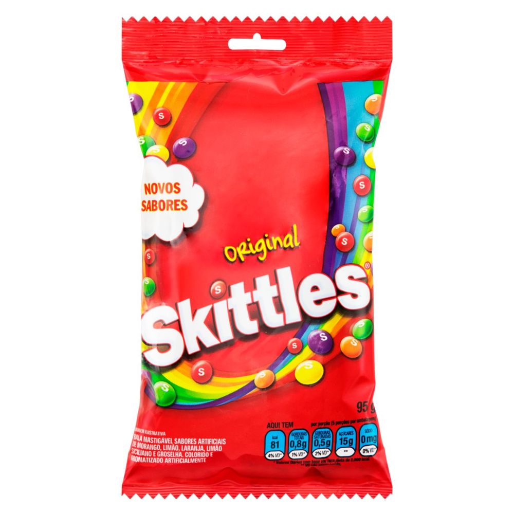 BALA SKITTLES 95G ORIGINAL - lavagnoli