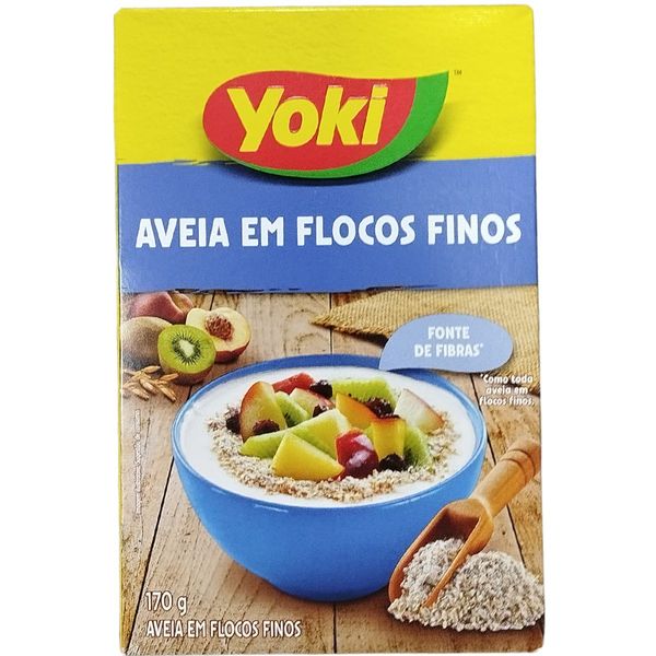 AVEIA YOKI 170G FLOCOS FINOS - lavagnoli