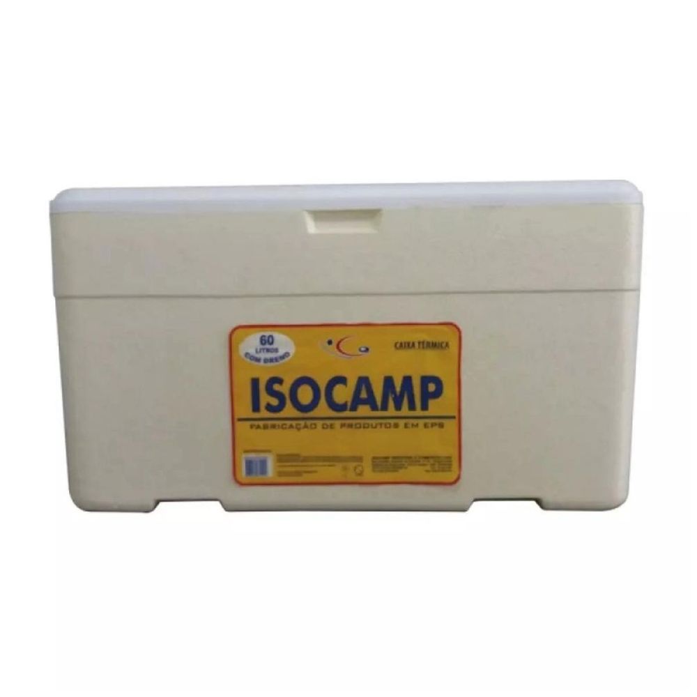 CAIXA TÉRMICA ISOCAMP 60L ISOPOR - lavagnoli