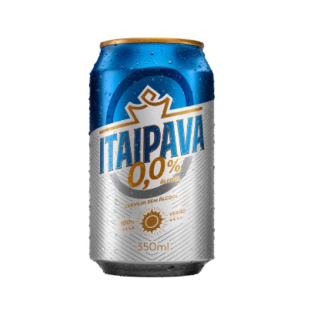 CERVEJA 350ML ITAIPAVA 0% ÁLCOOL - lavagnoli