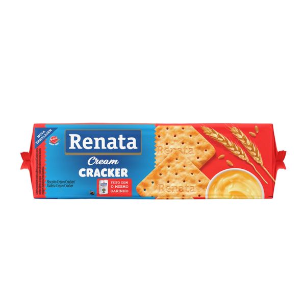 BISCOITO RENATA 170G CREAM CRACKER - lavagnoli BISCOITO RENATA 170G CREAM CRACKER - lavagnoli