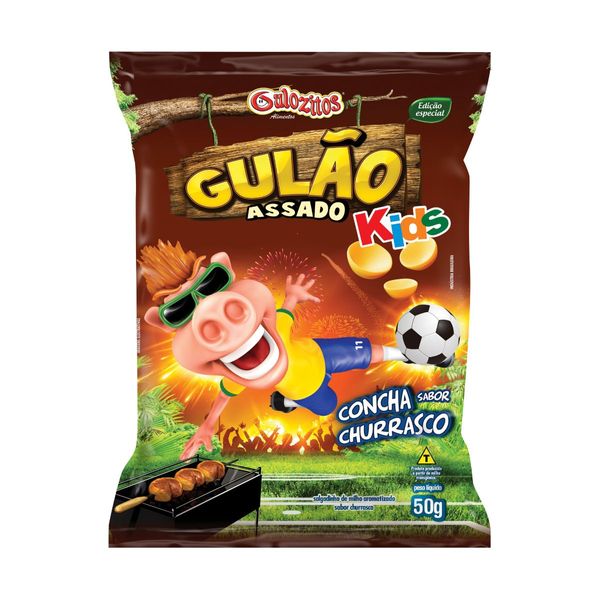 SALGADINHO GULÃO ASSADO 50G CHURRASCO - lavagnoli