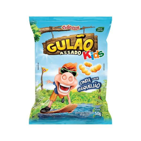 SALGADINHO GULÃO ASSADO 50G REQUEIJÃO - lavagnoli