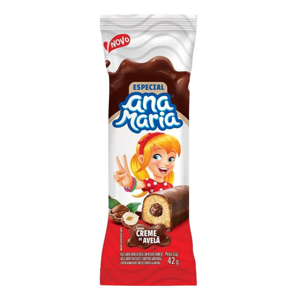 BOLINHO ANA MARIA 42G AVELÃ - lavagnoli