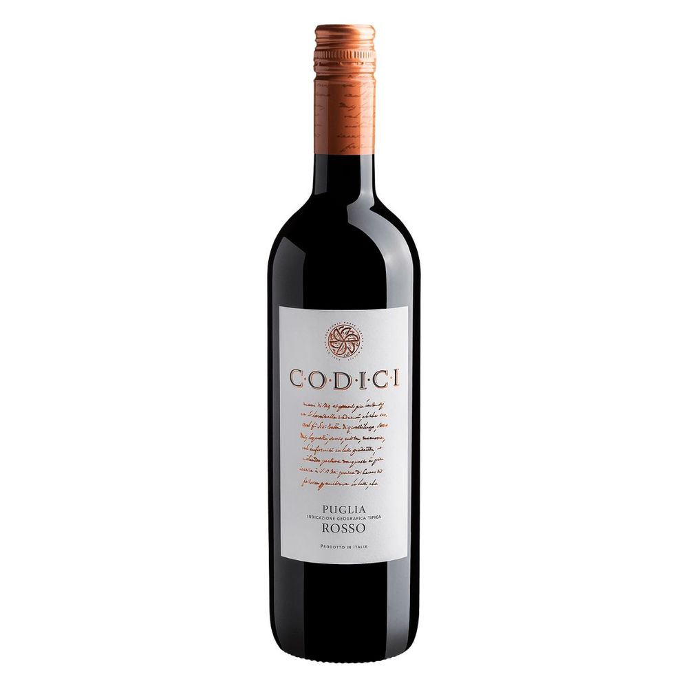 VINHO CODICI PUGLIA 750ML TINTO - lavagnoli