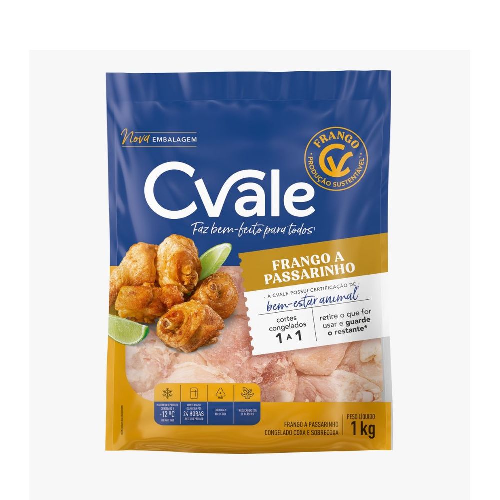 FRANGO PASSARINHO C VALE IQF 1KG - lavagnoli