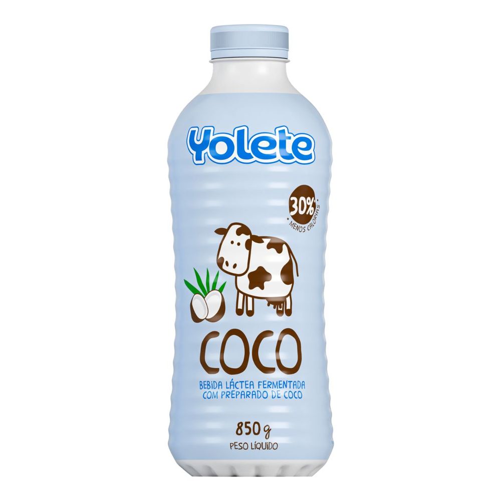 BEBIDA LÁCTEA YOLETE 850G COCO - lavagnoli