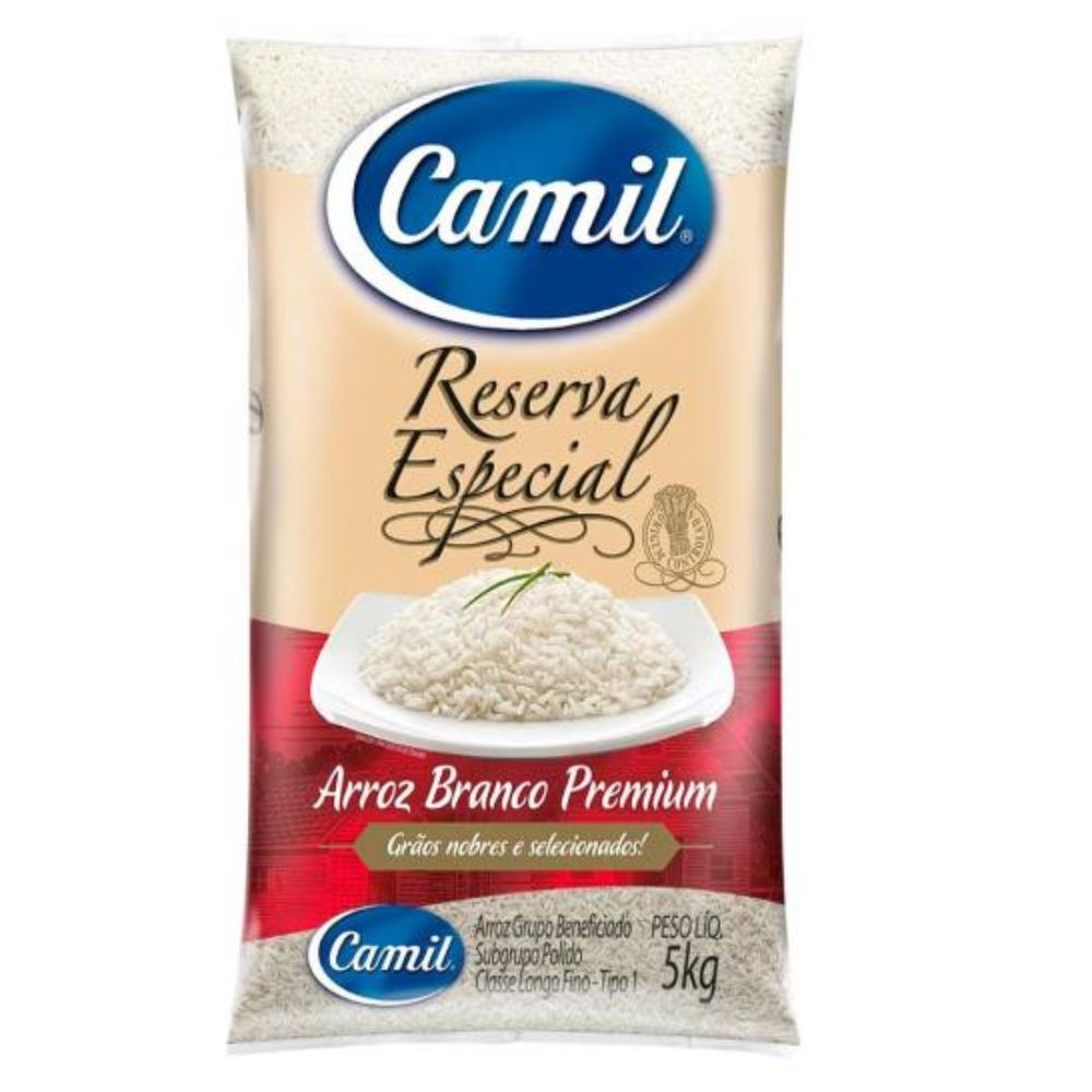 ARROZ CAMIL RESERVA ESPECIAL TP1 5KG - lavagnoli ARROZ CAMIL RESERVA ESPECIAL TP1 5KG - lavagnoli