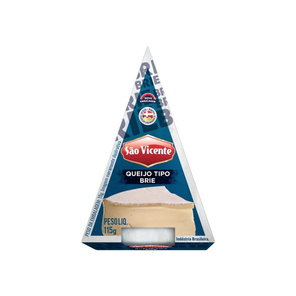 QUEIJO BRIE SÃO VICENTE 115G - lavagnoli