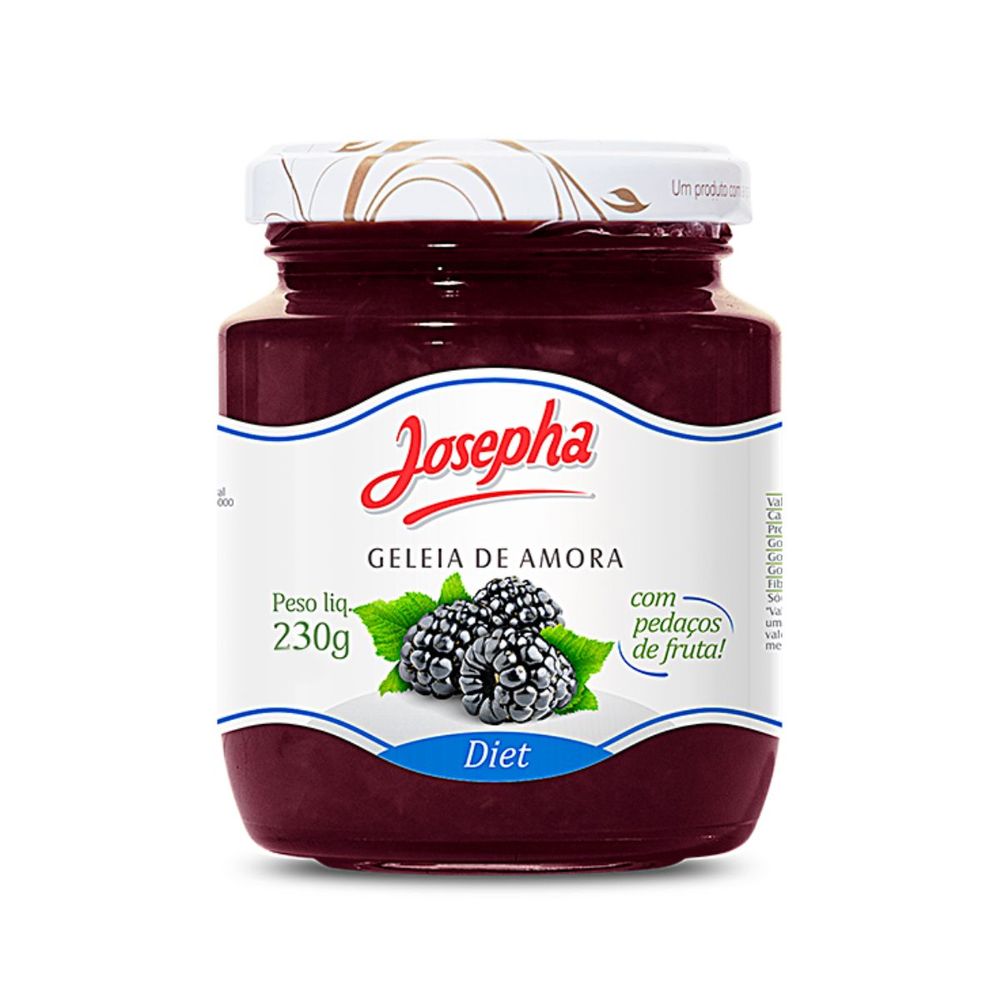 GELEIA JOSEPHA ZERO 230G AMORA - lavagnoli