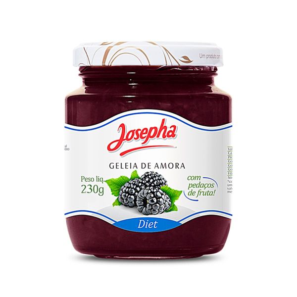 GELEIA JOSEPHA ZERO 230G AMORA - lavagnoli