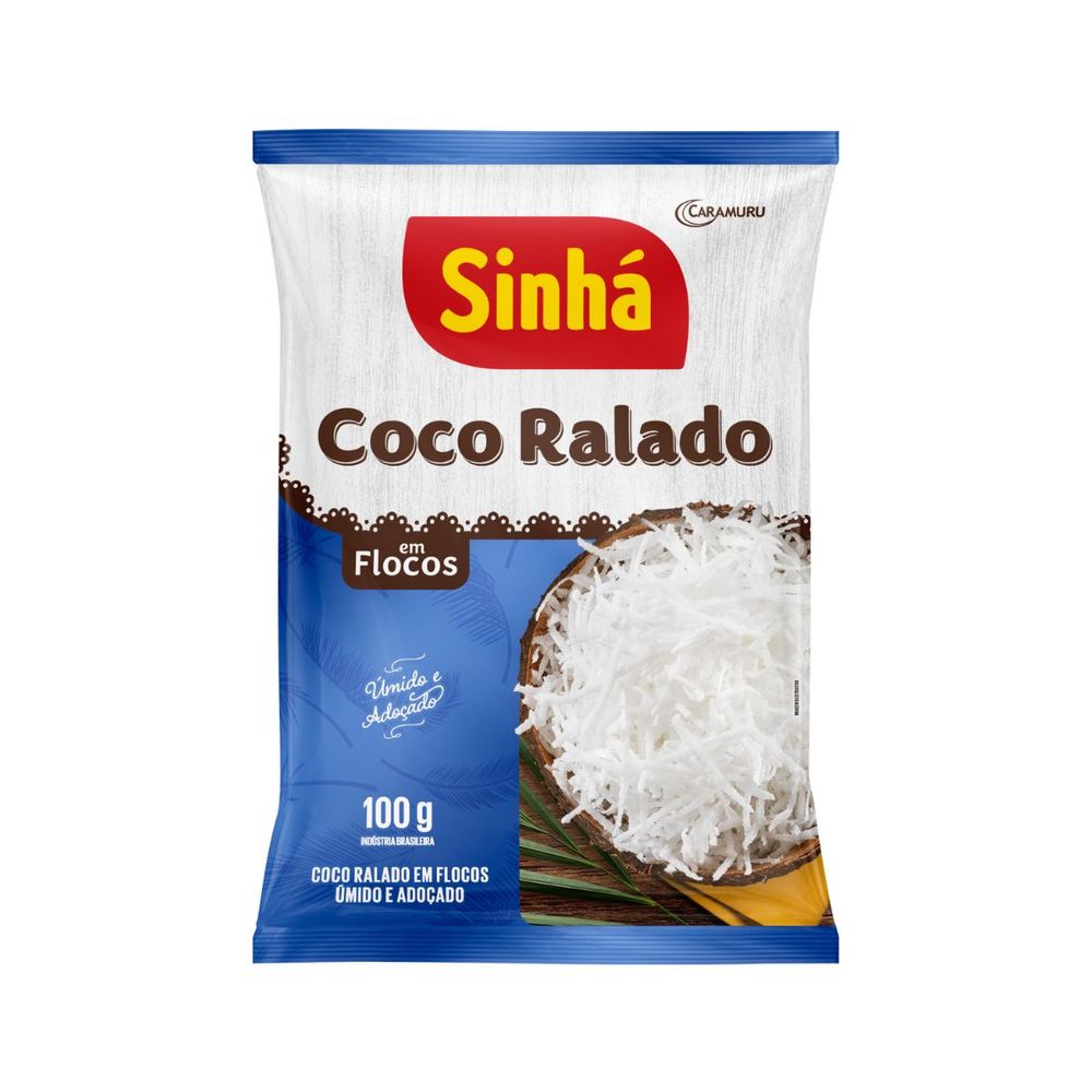 COCO RALADO SINHA 100G FLOCOS - lavagnoli