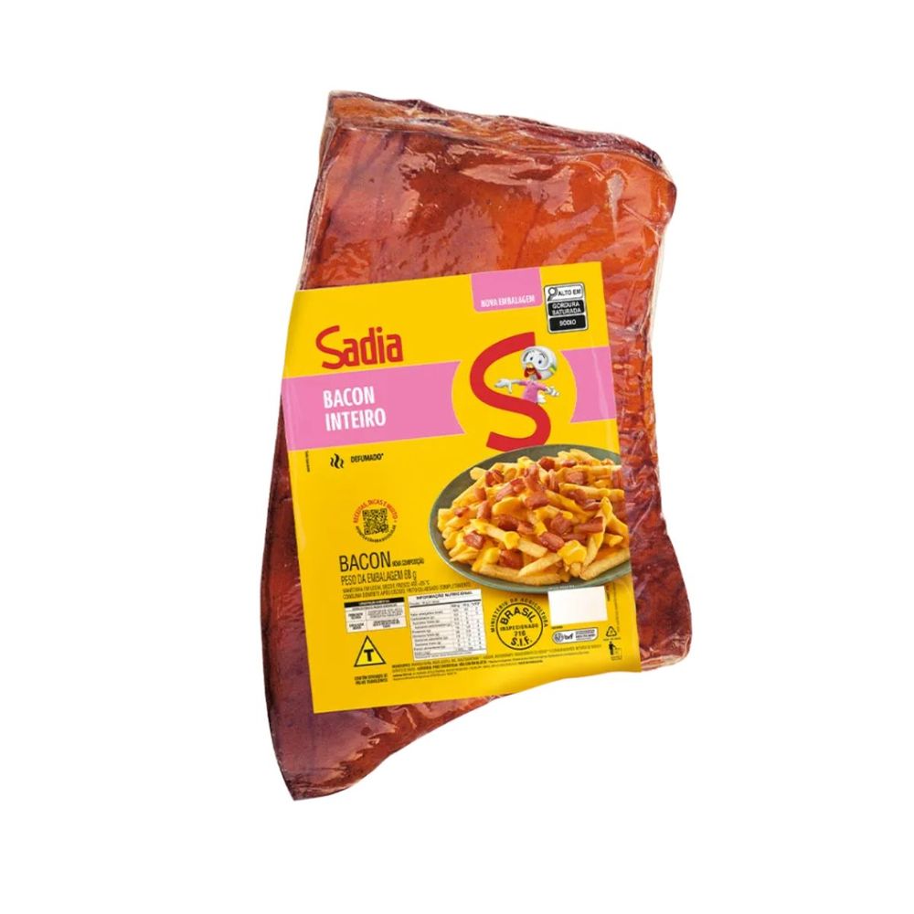 BACON MANTA SADIA KG - PORÇÃO 400G - lavagnoli