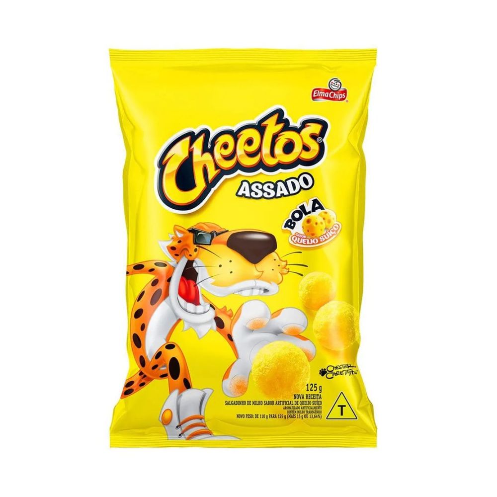 CHIPS CHEETOS 125G BOLA - lavagnoli