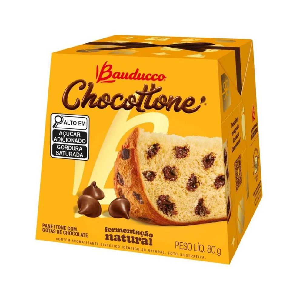PANETTONE 80G BAUDUCCO MINI - lavagnoli